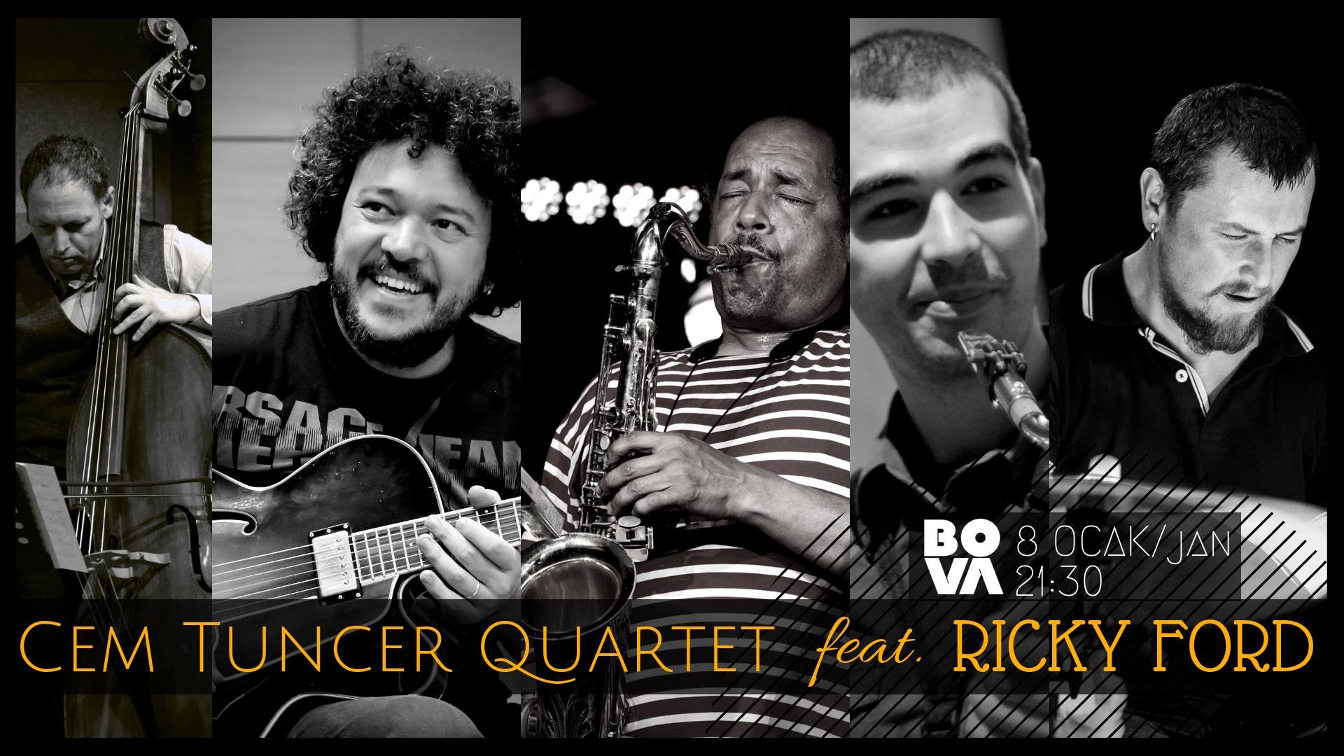 Cem Tuncer feat. Ricky Ford | Turkish Jazz